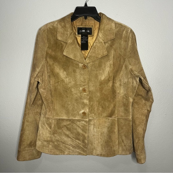 Brandon Thomas | Jackets & Coats | Brandon Thomas Suede Leather Jacket ...